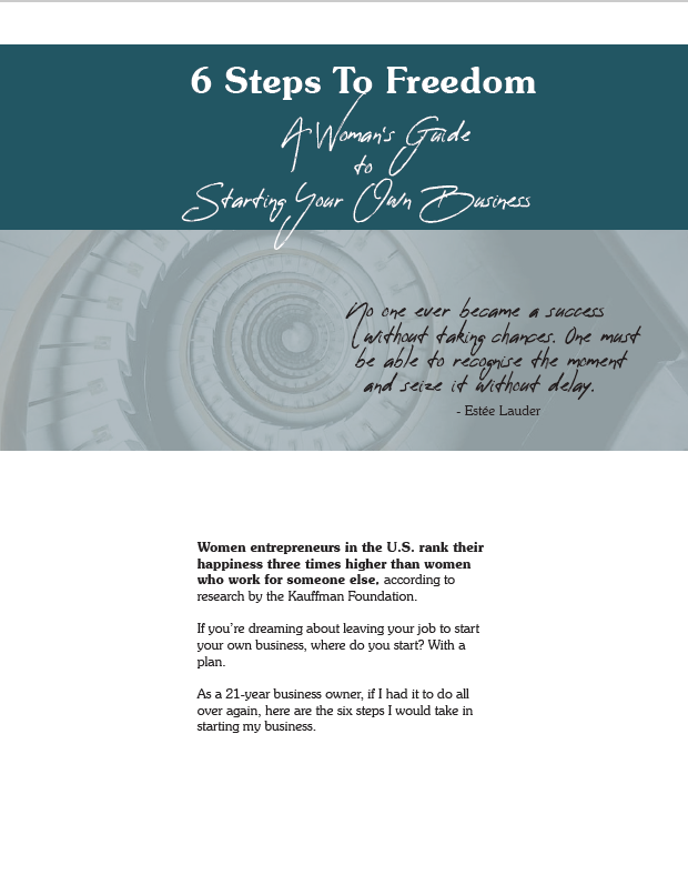 6 Steps To Freedom - Heron Design